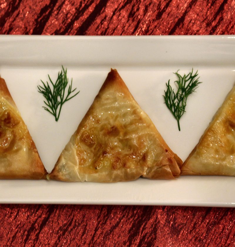 Feta and Herb Phyllo Pastry Purses – Gourmet Safari