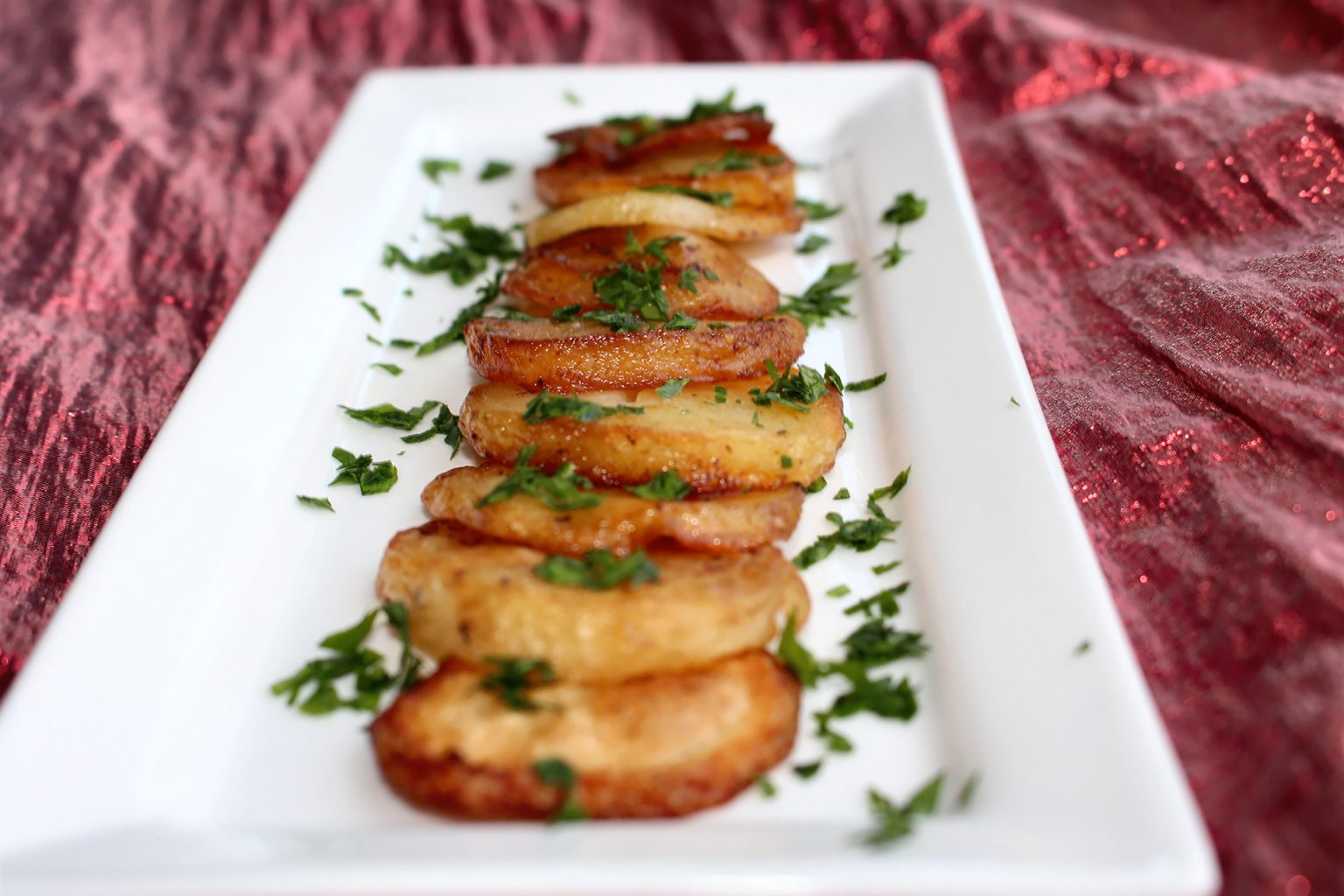 Herb Roasted Chateau Potatoes – Gourmet Safari
